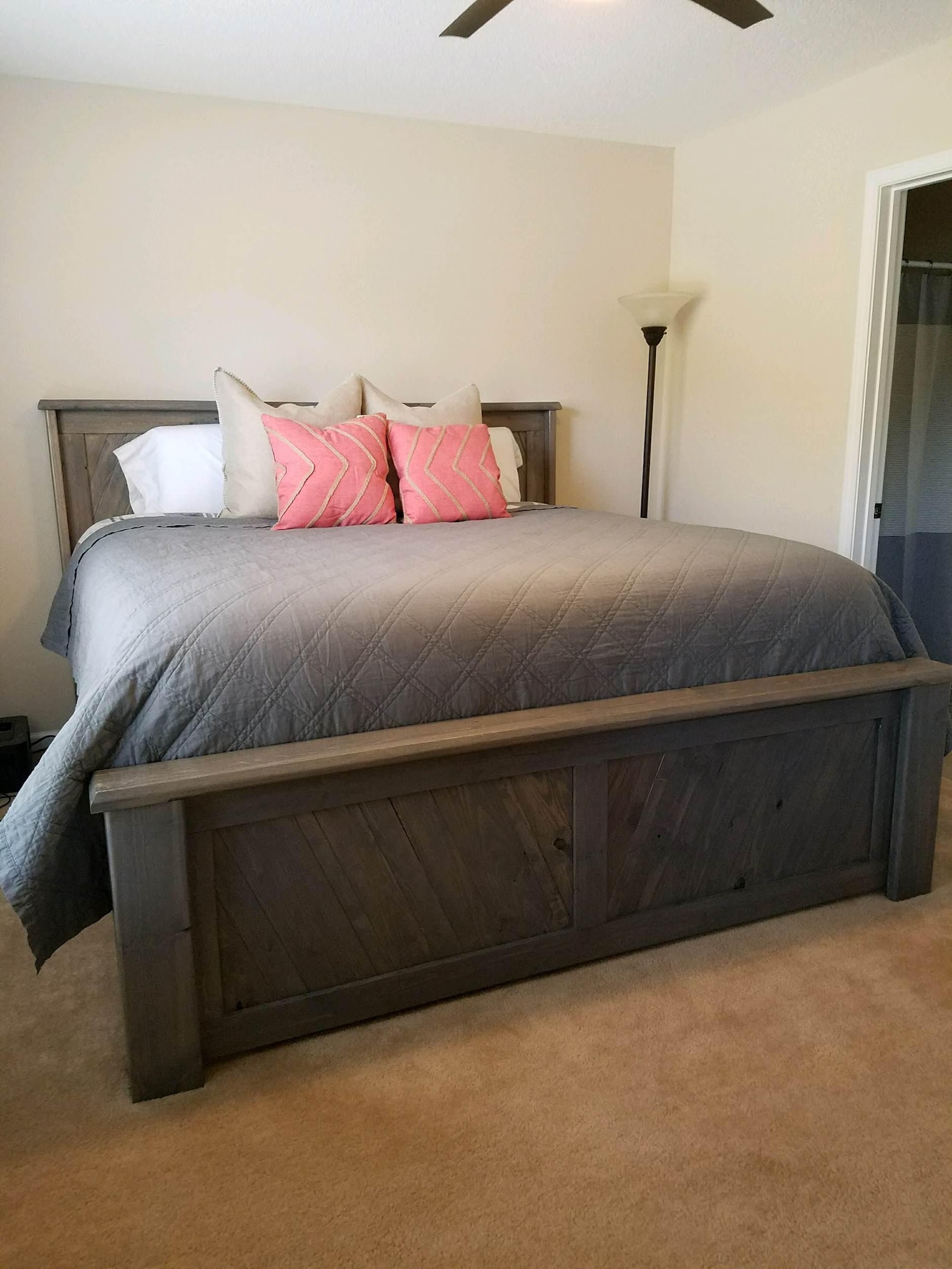 Custom-built Solid-wood Harvest Style Traditional Bed - Etsy