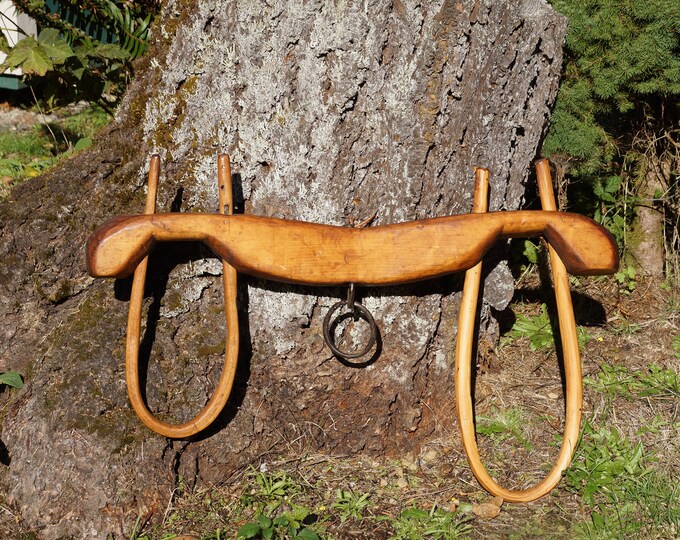 Antique 1800's Goat Yoke, Hand Made Small Farm Animal Calf Yoke ...