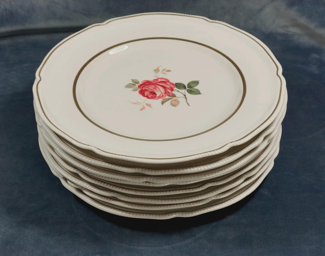 Vintage MCM Rosenthal "dolly Madison" Dinner Plates 10-3/4 Inch Plates ...
