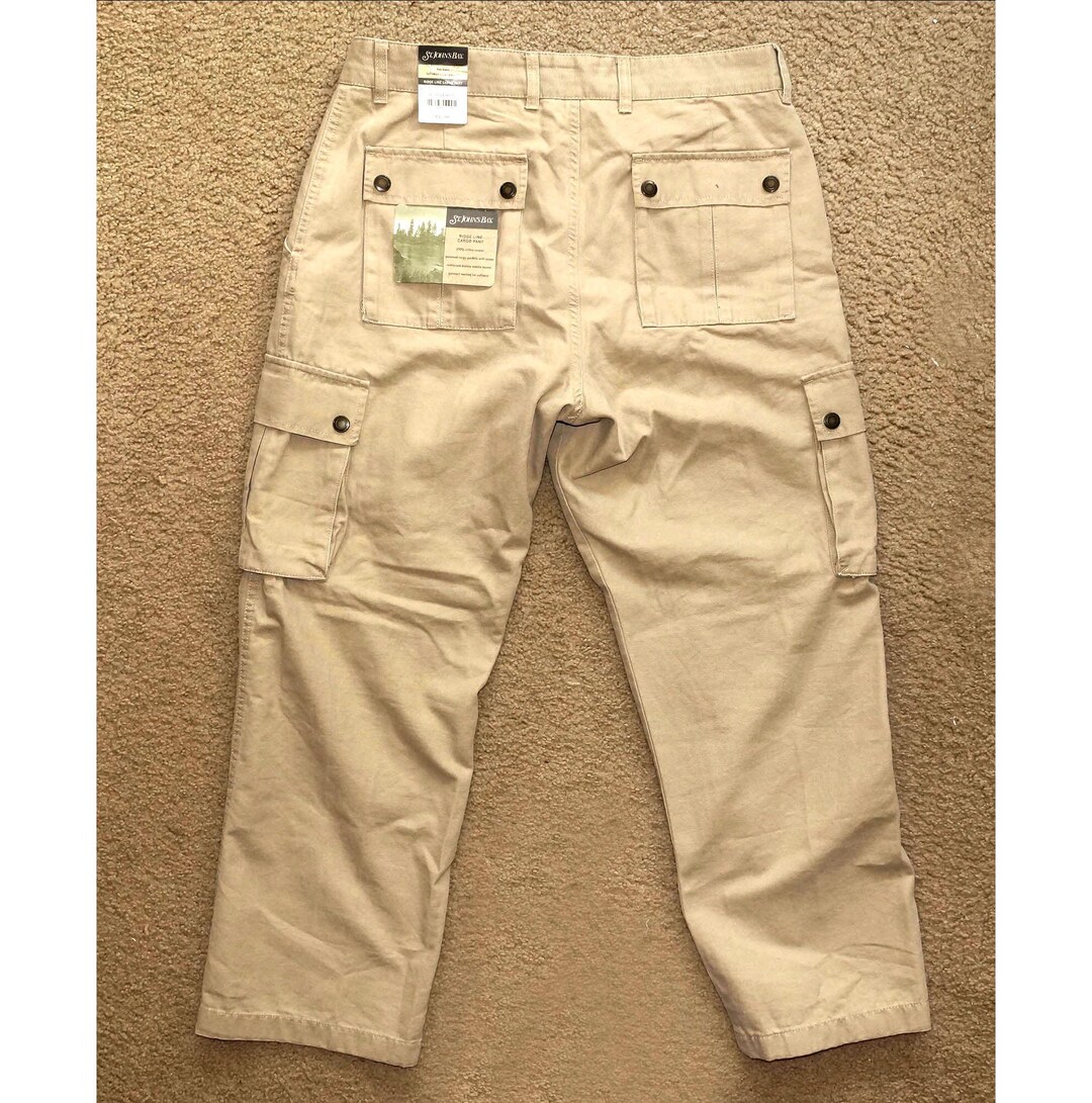 Vintage New With Tags St. John's Bay Men's Ridge Line Cargo Pant Size W ...