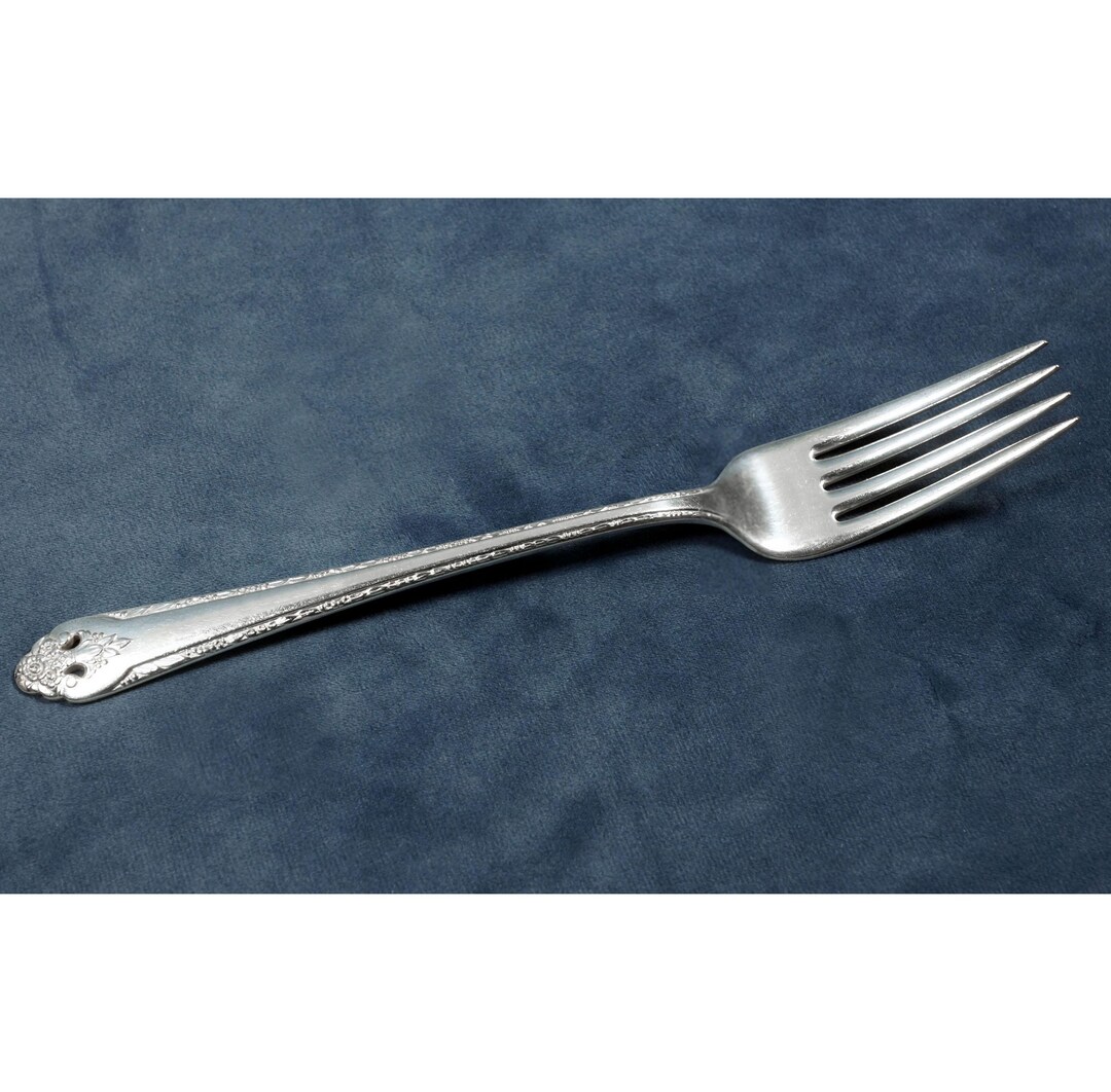 Vintage 1937 LOVELY LADY Dinner Forks by Holmes & Edwards Silver Plate ...