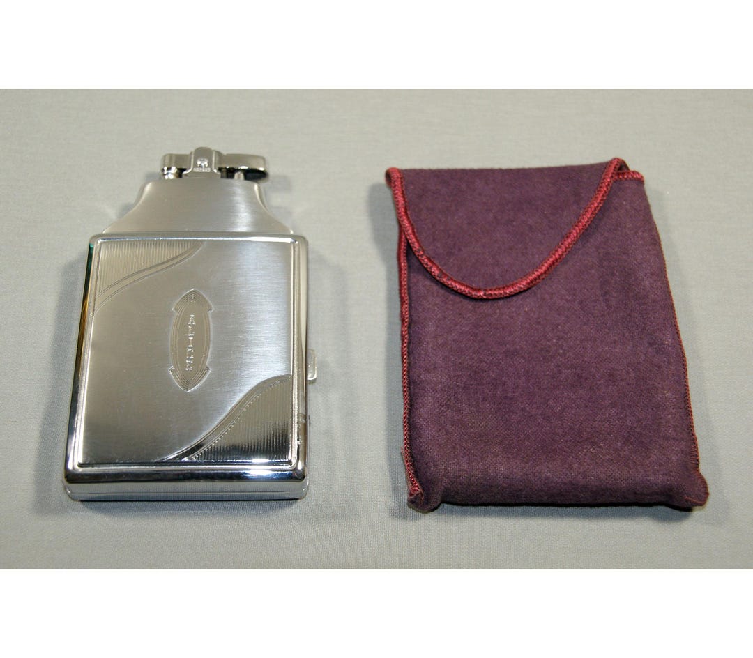 Excellent Rare Vintage Ronson Mastercase Cigarette Lighter & Case ...