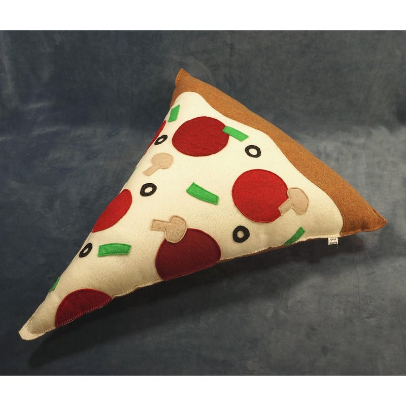 Pizza Pillow - Etsy