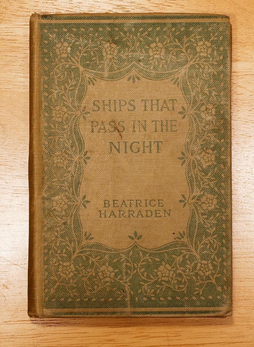 RARE Very Good 1890s Book 'ships That Pass in the Night' by Beatrice ...