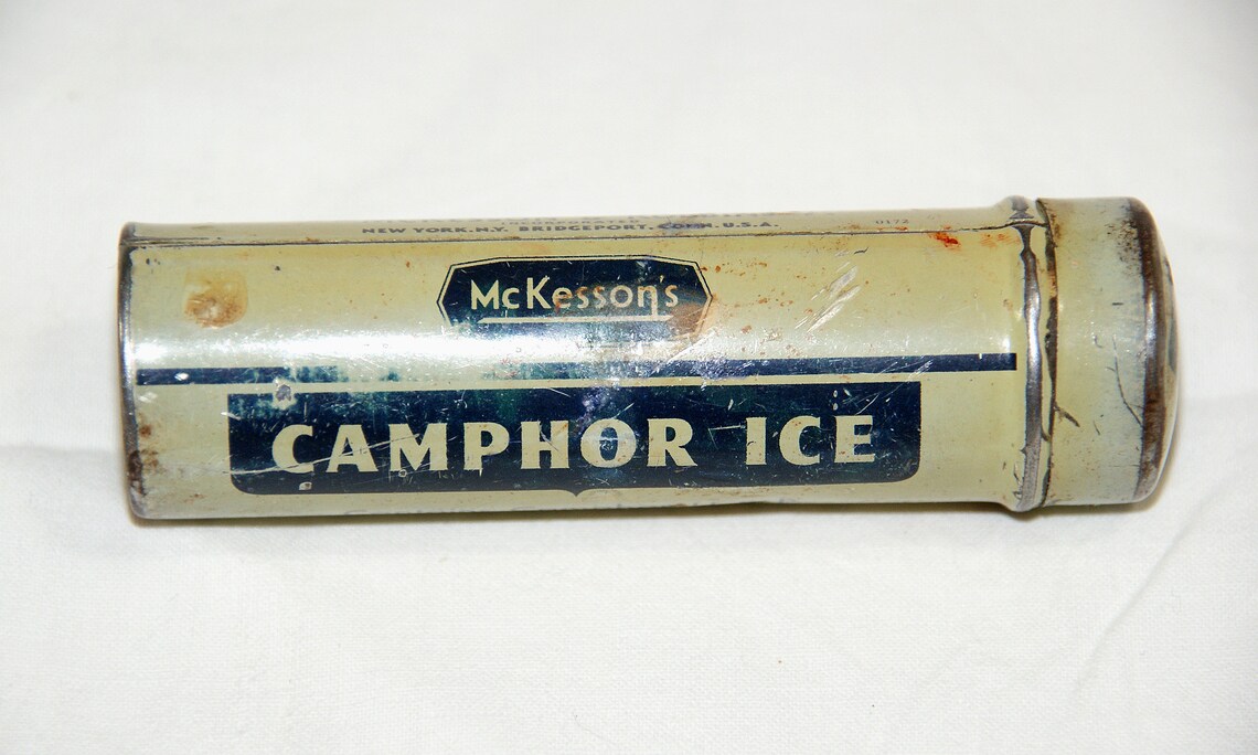 Rare Vintage Camphor Ice Tube Mckesson's 1950s Medicine - Etsy