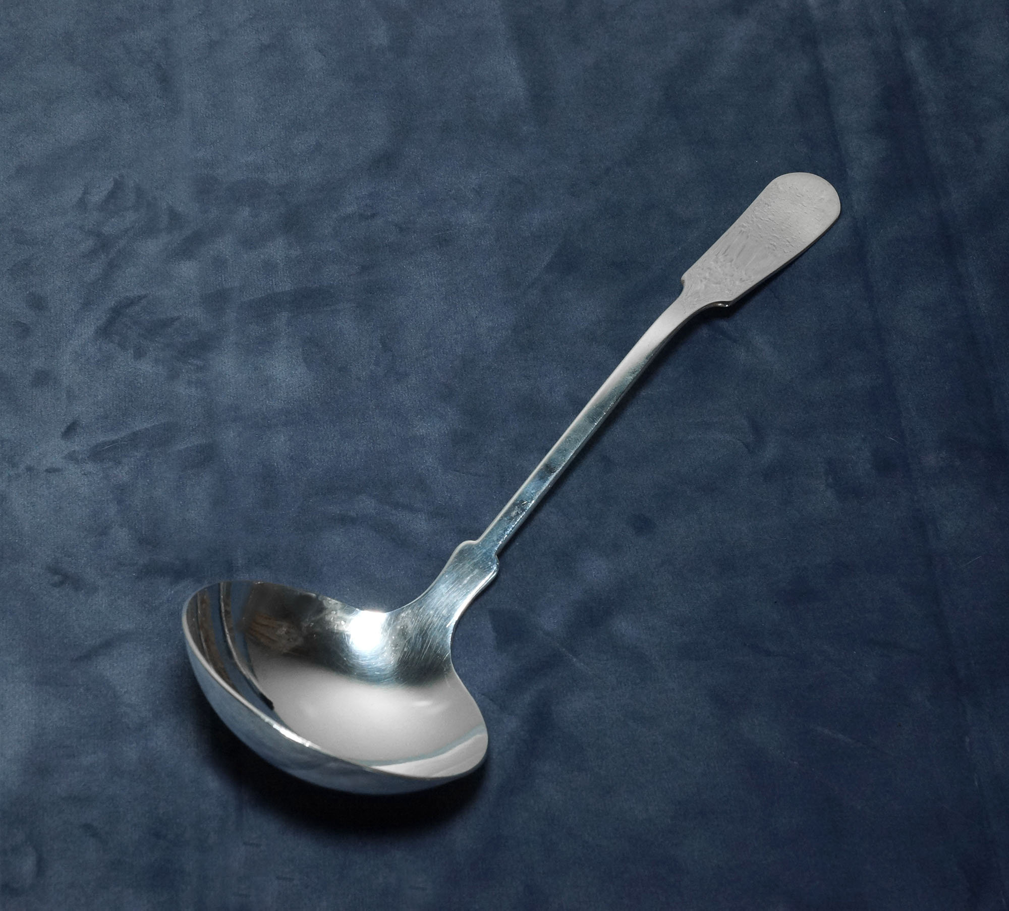 Vintage Midcentury Fiddle Handle Ladle Fine Silver Plate - Etsy