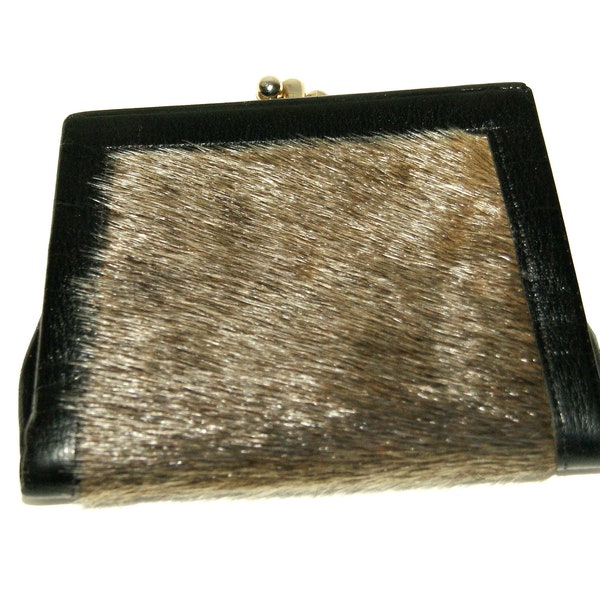 Seal Skin Vintage Wallet - Etsy