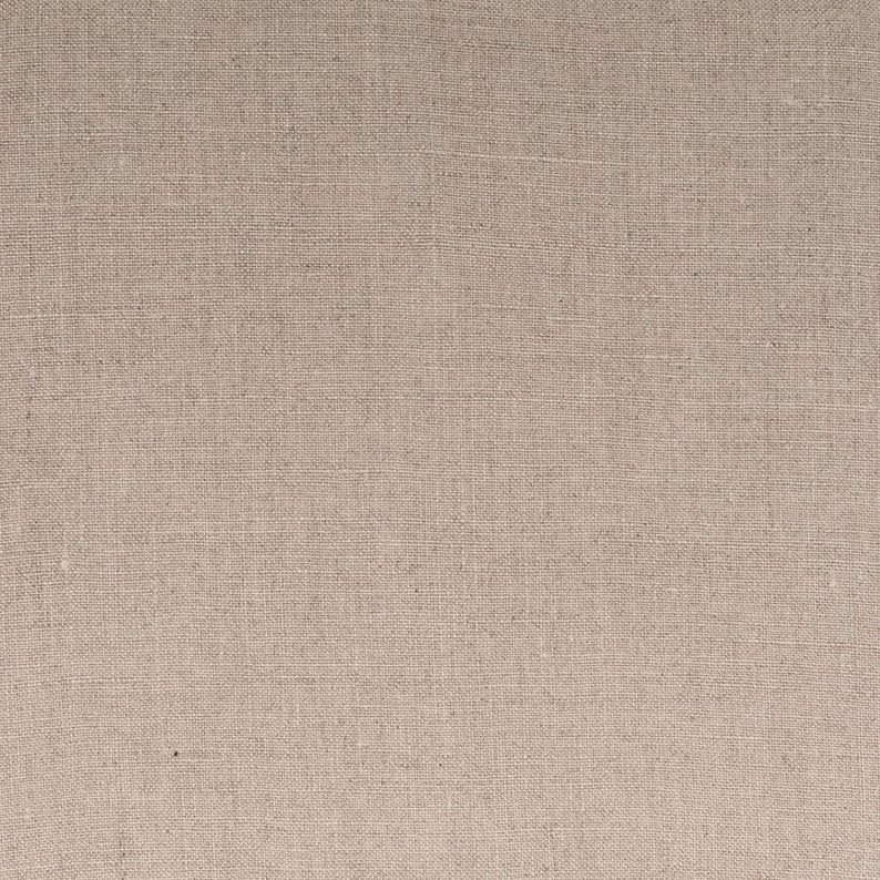 Natural Color Pure Linen Flat Sheet. 100% Organic Flax Linen. European ...