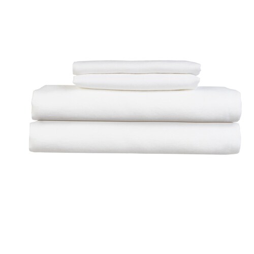 White Pure Linen Sheet Set. 4 Pieces Flat Fitted Sheets - Etsy