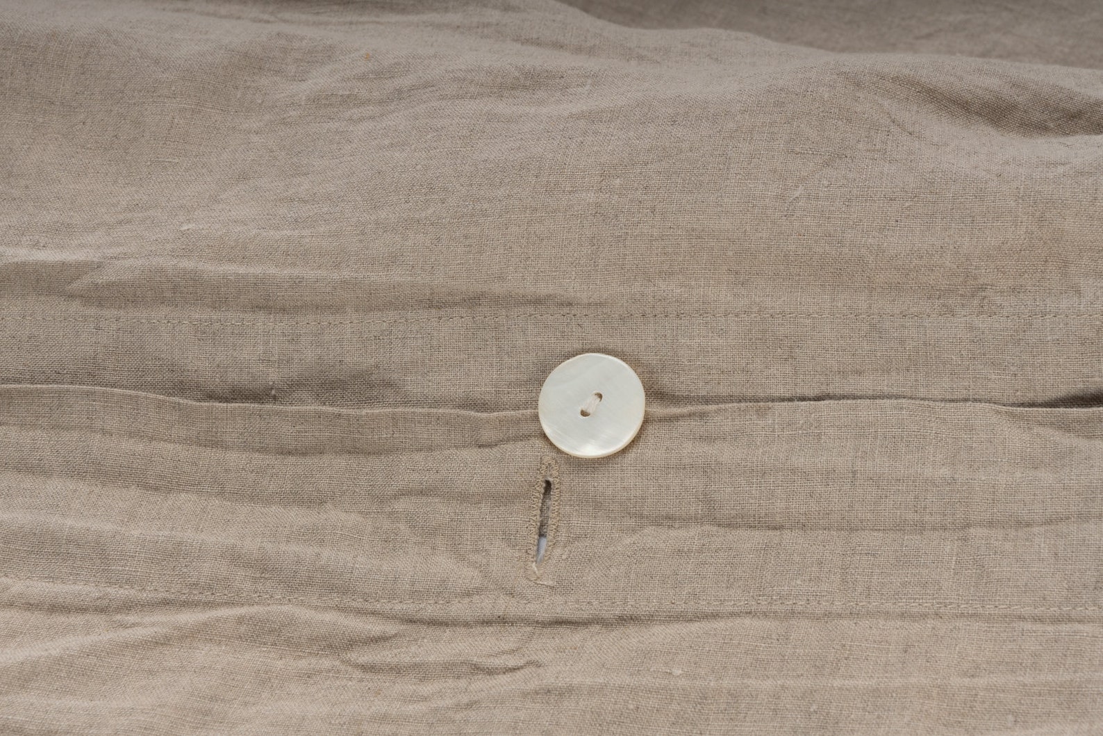 Natural Color Pure Linen Duvet Cover. 100% Organic Flax Linen. European ...