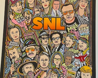 Snl Poster - Etsy