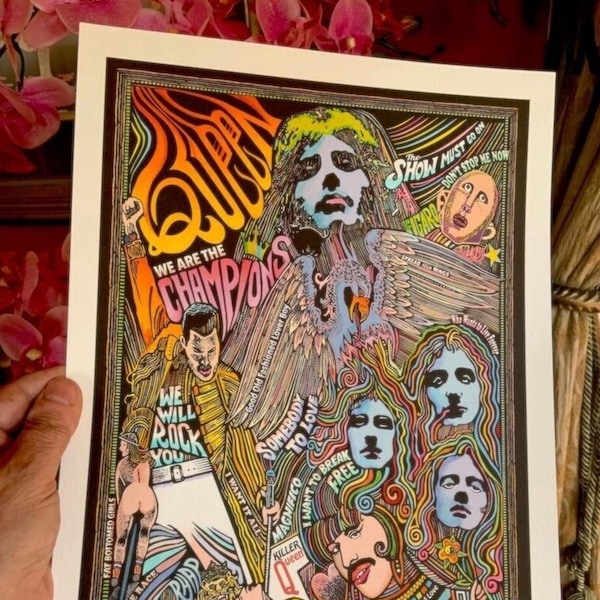 Queen Band - Etsy