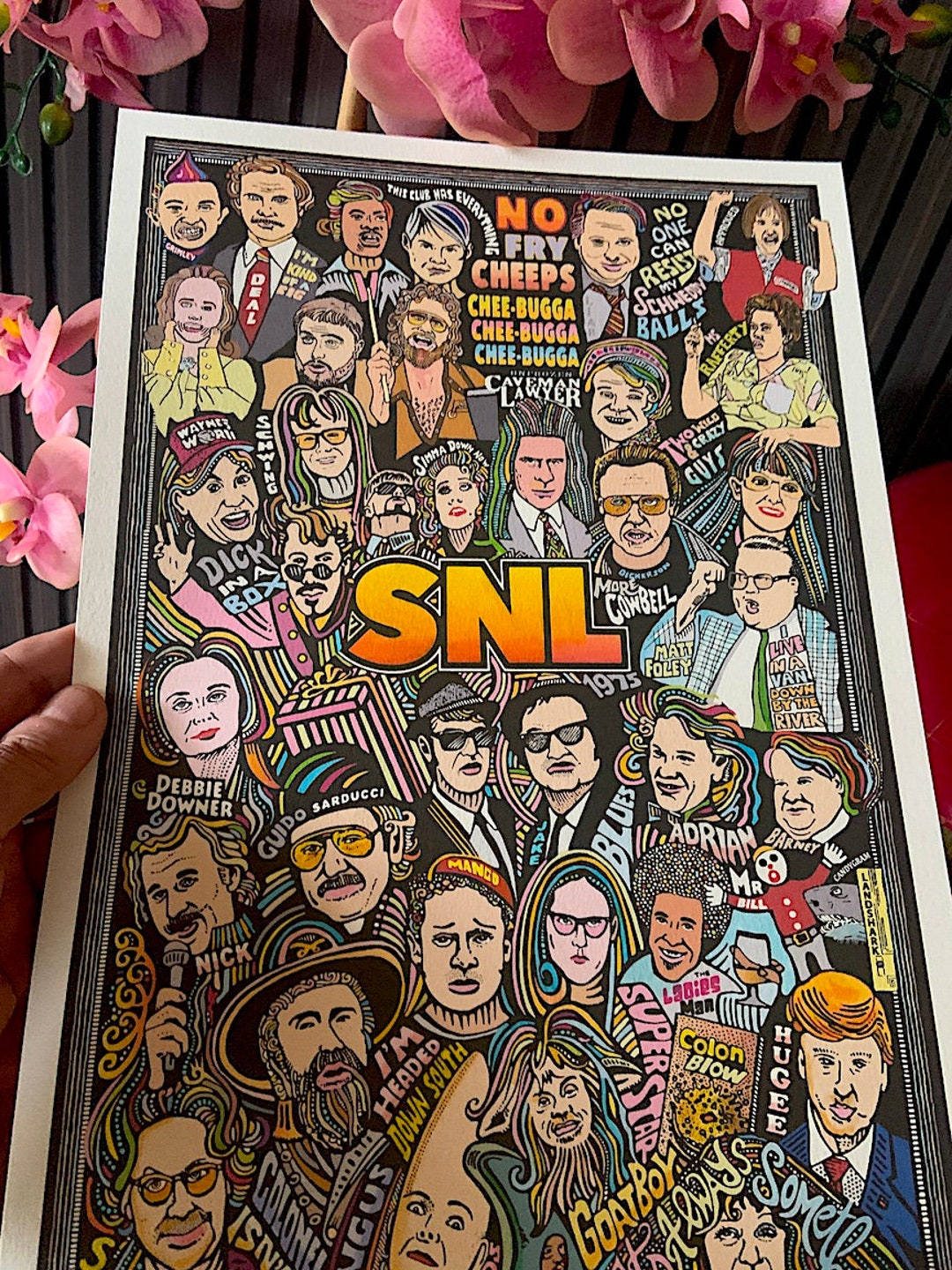 SNL Poster, Art Print by Posterography - Etsy