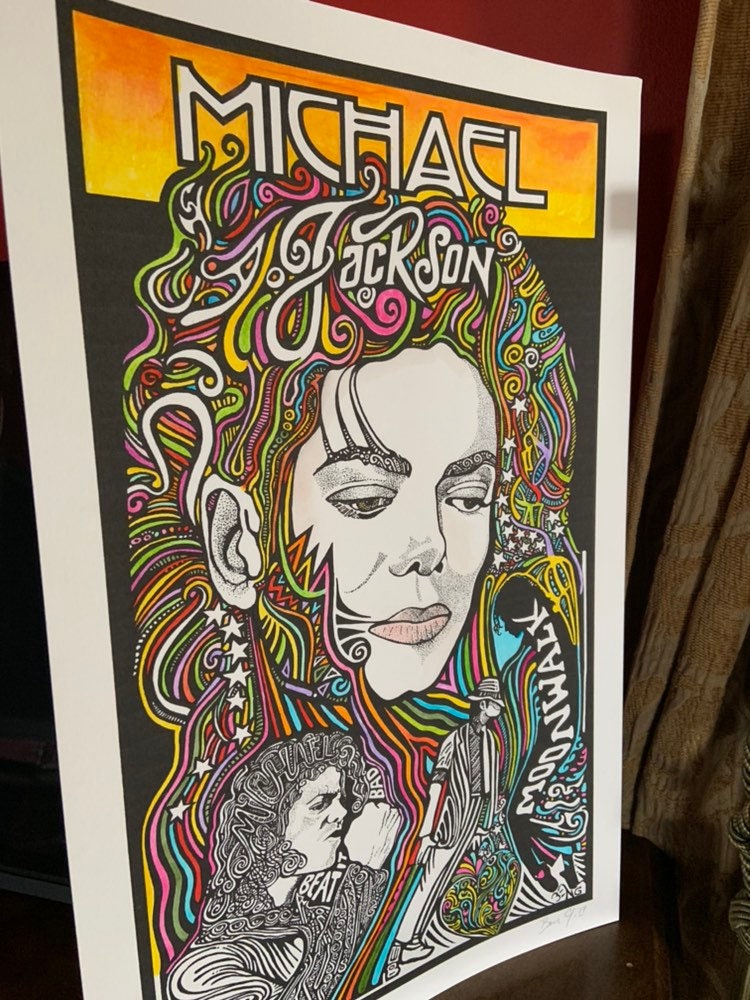 Michael Jackson Poster, Poster sold by Olga Agafonova | SKU 988489 ...