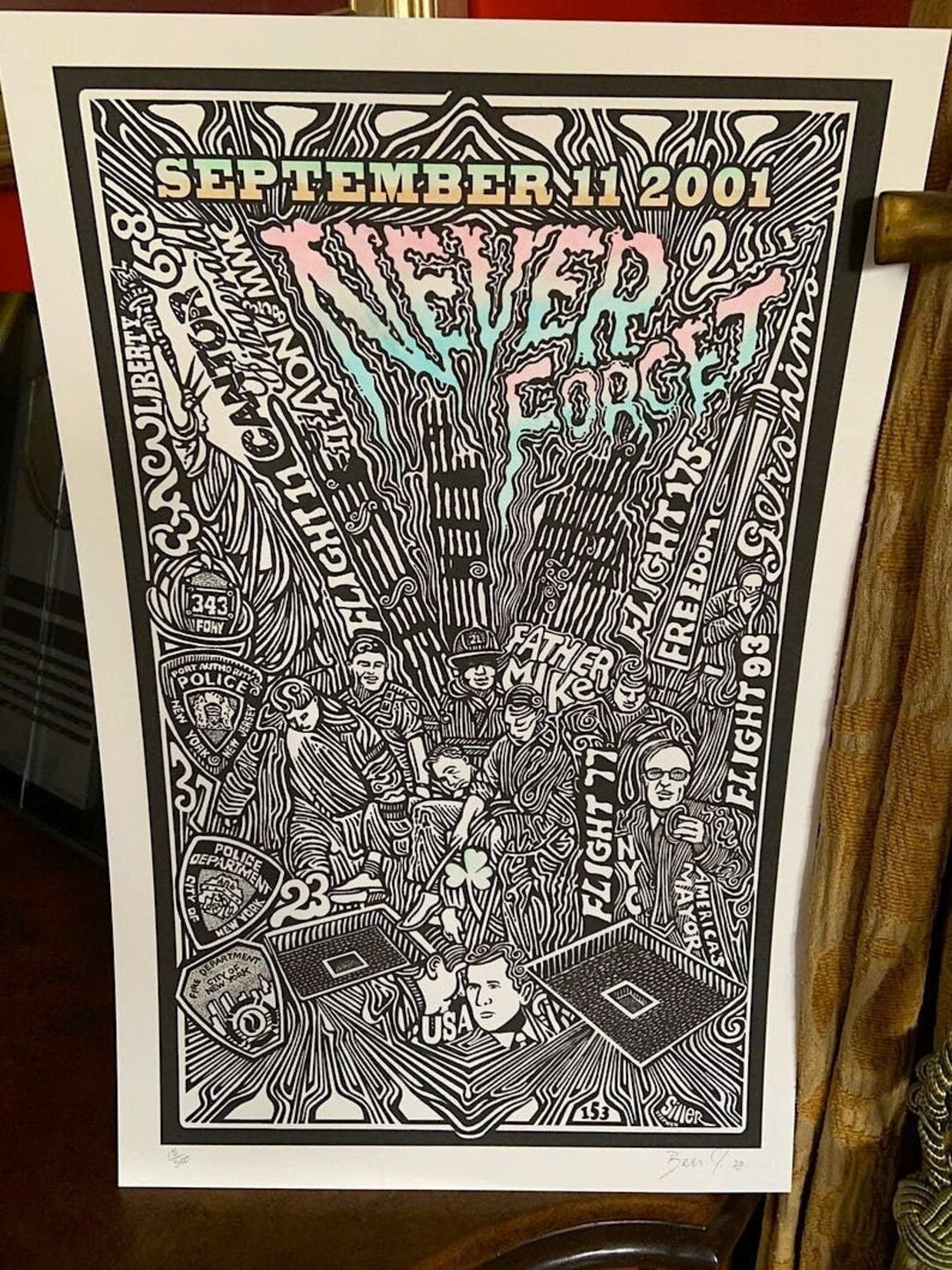 9 11 Poster, by Posterography - Etsy