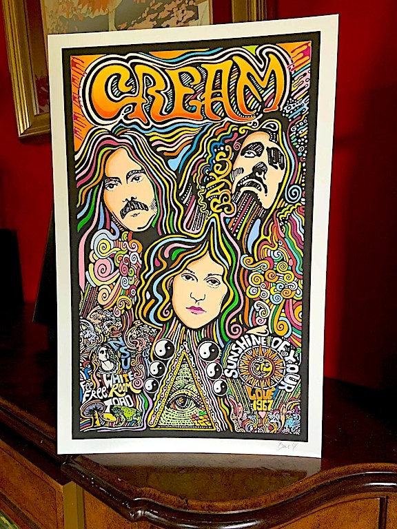 Cream Band Wallpaper