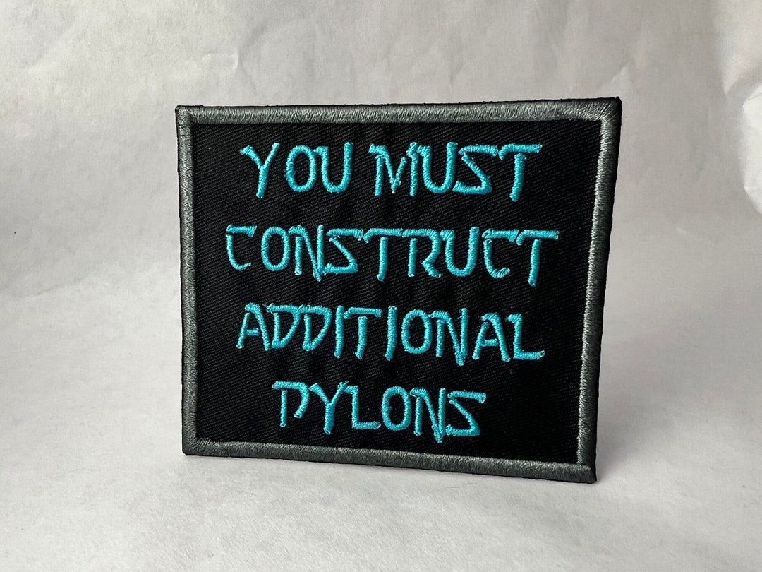 Construct Additional Pylons (starcraft) Embroidered Patch - Etsy