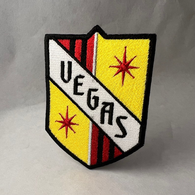 VGK “vegas” Shield Embroidered Patch - Etsy