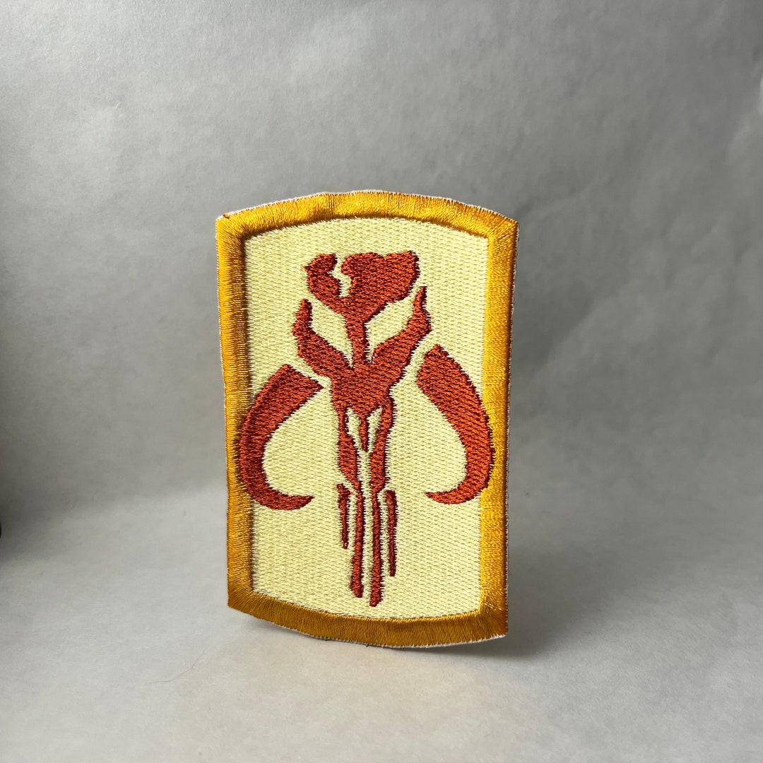 Boba Fett Mythosaur Skull Sigil Embroidered Patch - Etsy