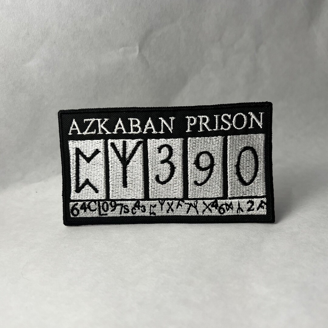 Azkaban Prisoner Sign Board Embroidered Patch - Etsy