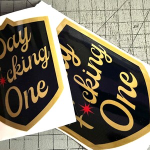 VGK “day F*cking One” Vinyl Decal - Etsy