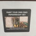 Paint Your Own Dinosaur Paperweight Set: Plaster Dino Kit - Etsy