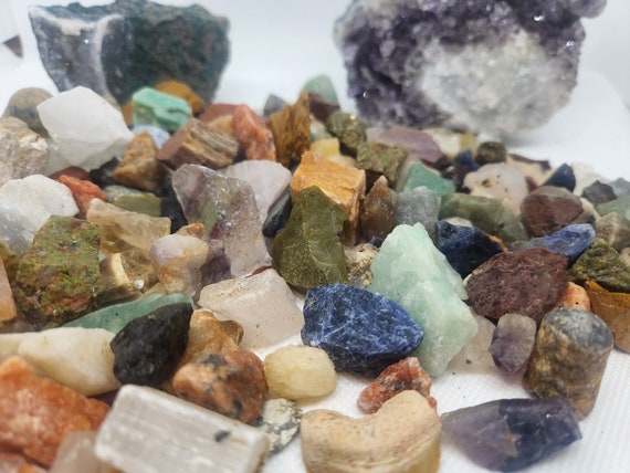 MEGA-MEGA Sammy 20lb Gemstone & Fossil Mining Rough Bags. - Etsy