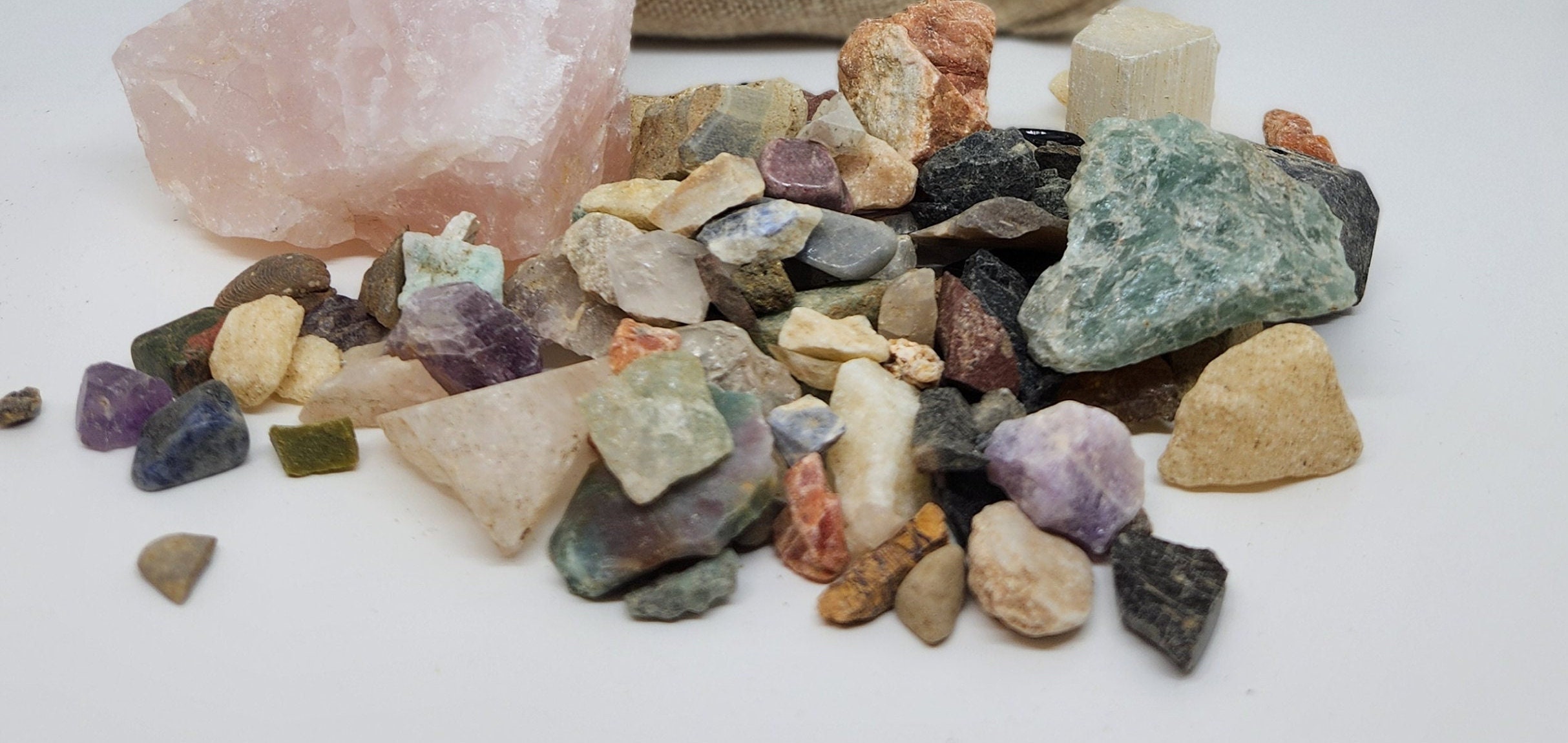 6lb Raw Gemstone Mining Bag: Rose Quartz, STEM Science Kit - Etsy
