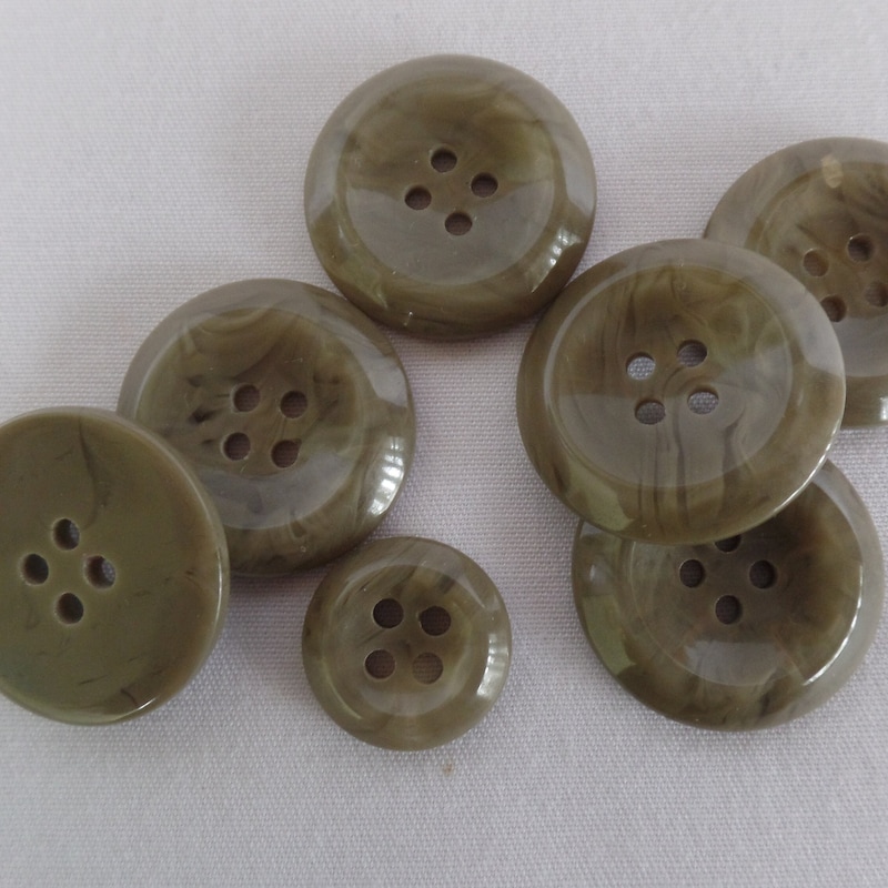 Taupe Buttons - Etsy
