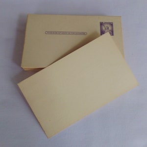 Vintage 3 Cent Postcards Liberty USPS Metered Blank, Collectible ...