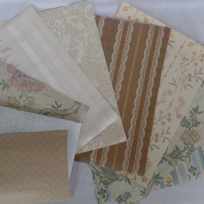 Wallpaper Scraps - Etsy