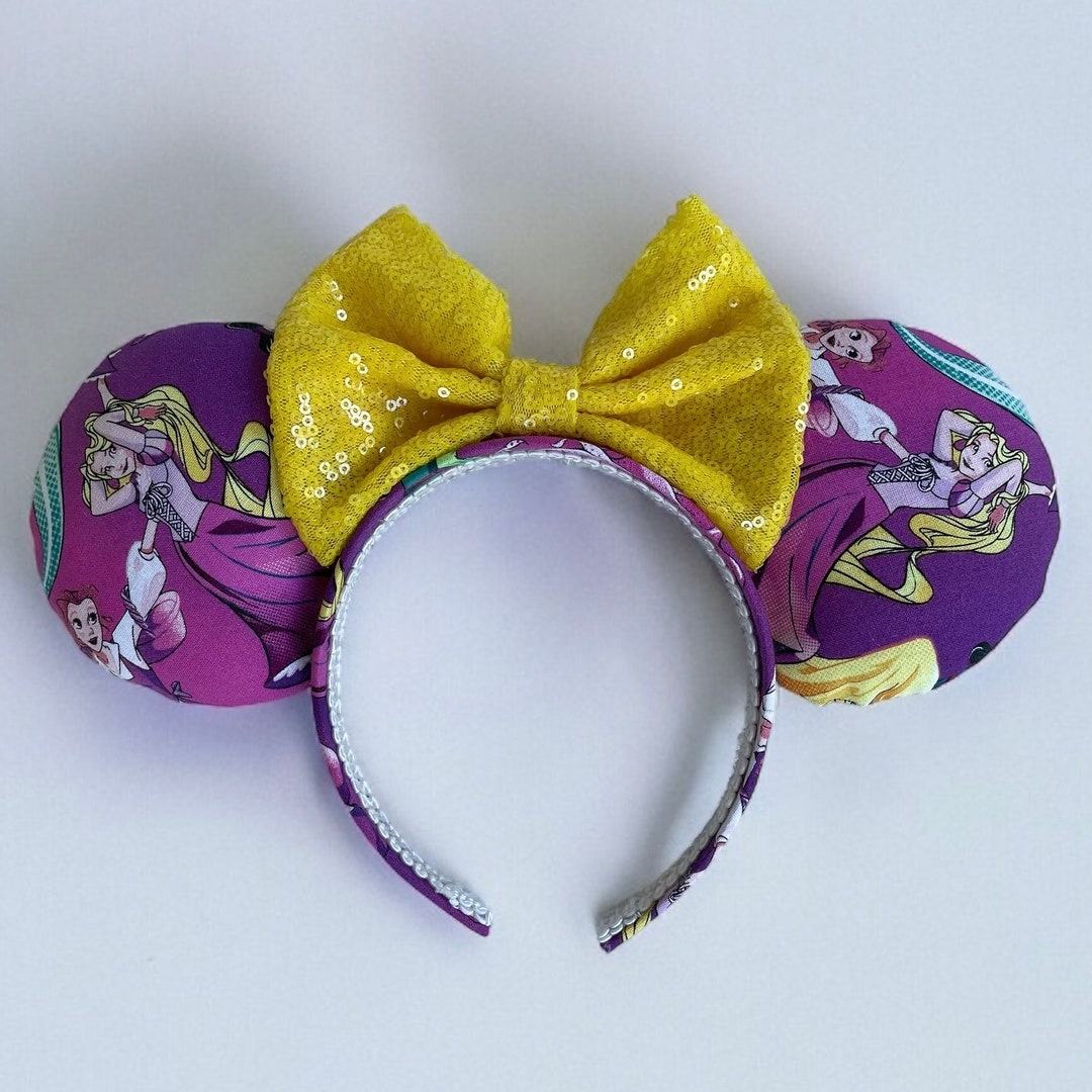 Rapunzel Minnie Ears | Tangled Disney Ears - Etsy