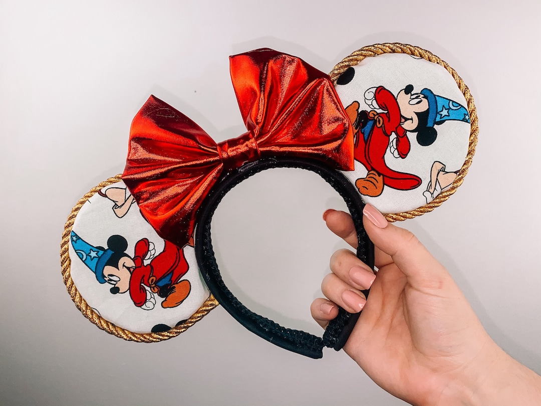 Sorcerer Mickey Disney Ears | Sorcerer Mickey Minnie Mouse Ears - Etsy