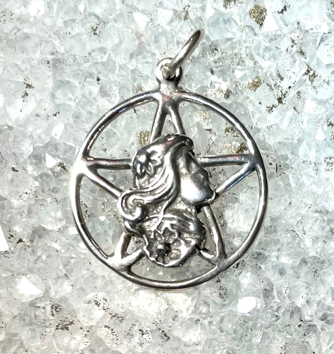 Flower Goddess Pentagram - Etsy