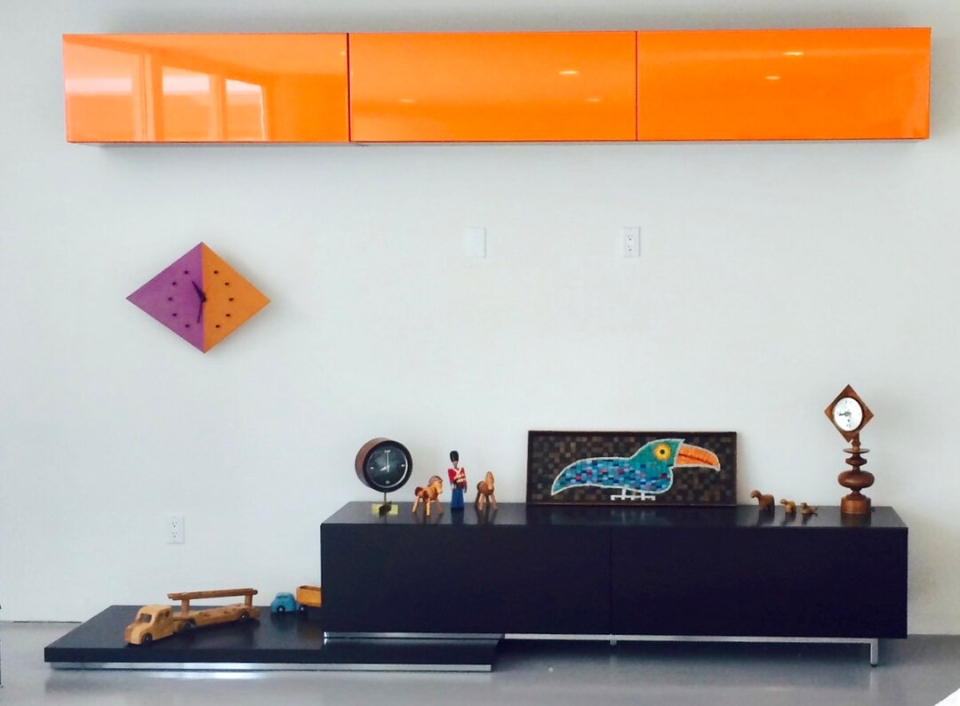 Boconcept Orange Upper Cabinet and Lower Storage Unit - Etsy