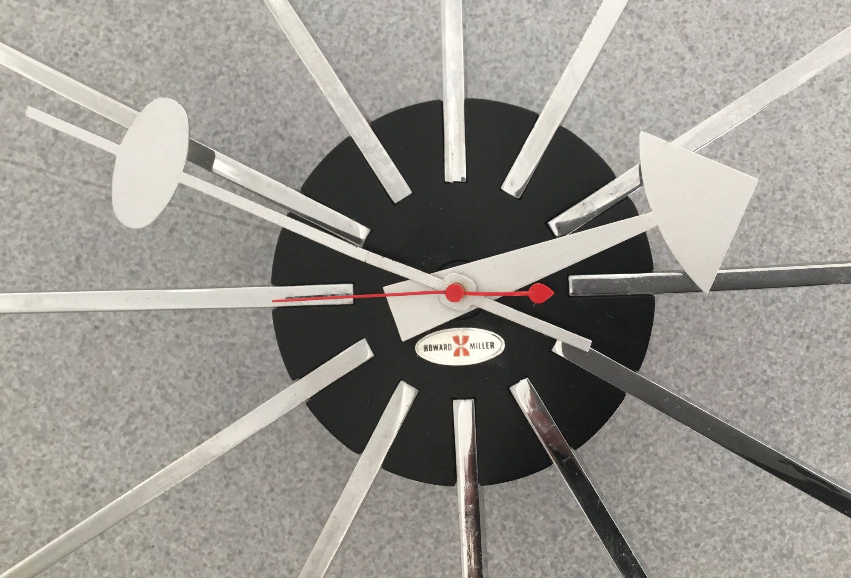 Beautiful George Nelson Designed Howard Miller Spindle Clock - Etsy