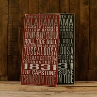 Alabama Wood Sign - Etsy