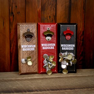 Magnetic Bottle Opener - University of Wisconsin-madison Badgers ...