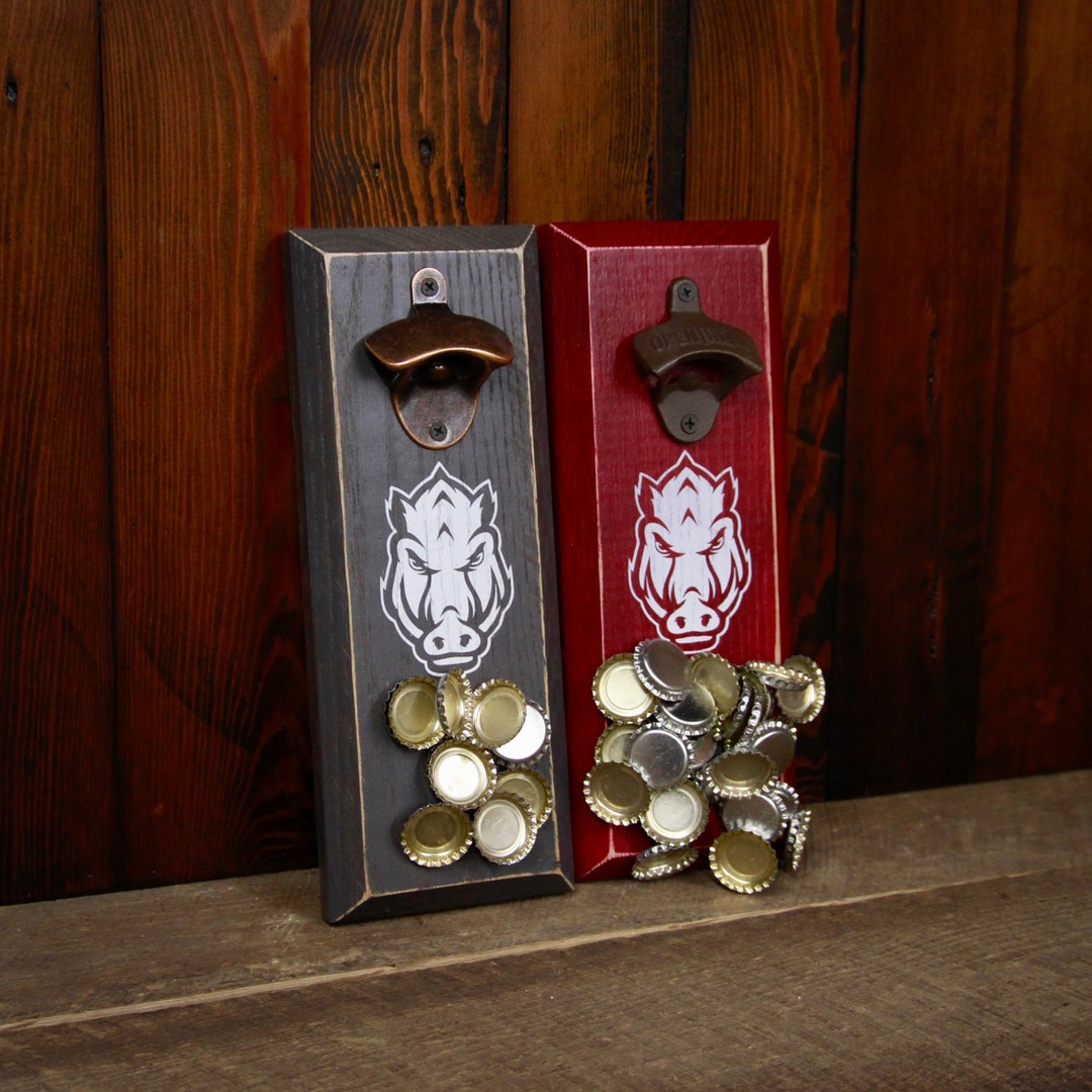 Magnetic Bottle Opener - University of Arkansas Razorbacks Forward ...
