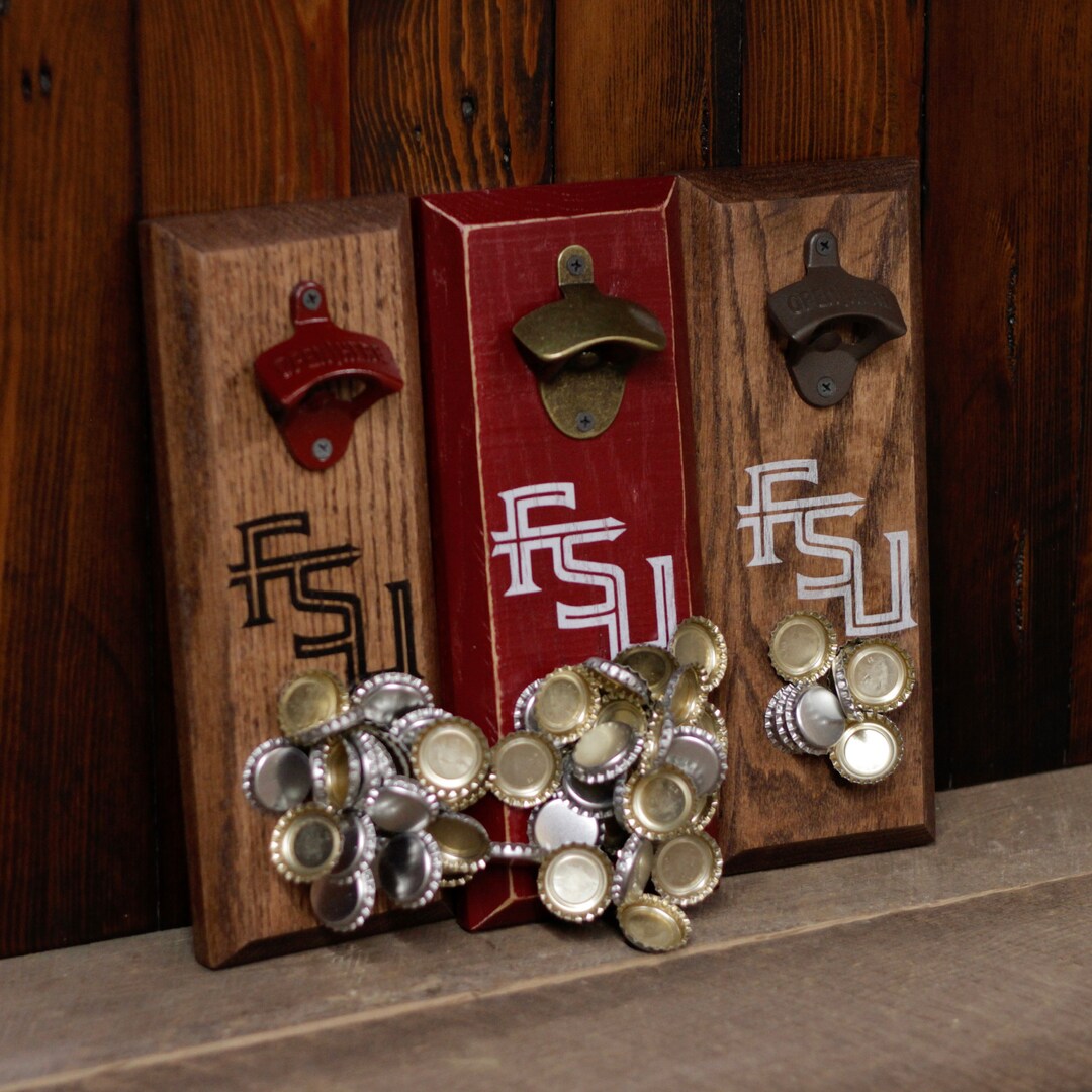 Magnetic Bottle Opener - Florida State University Seminoles FSU Logo ...