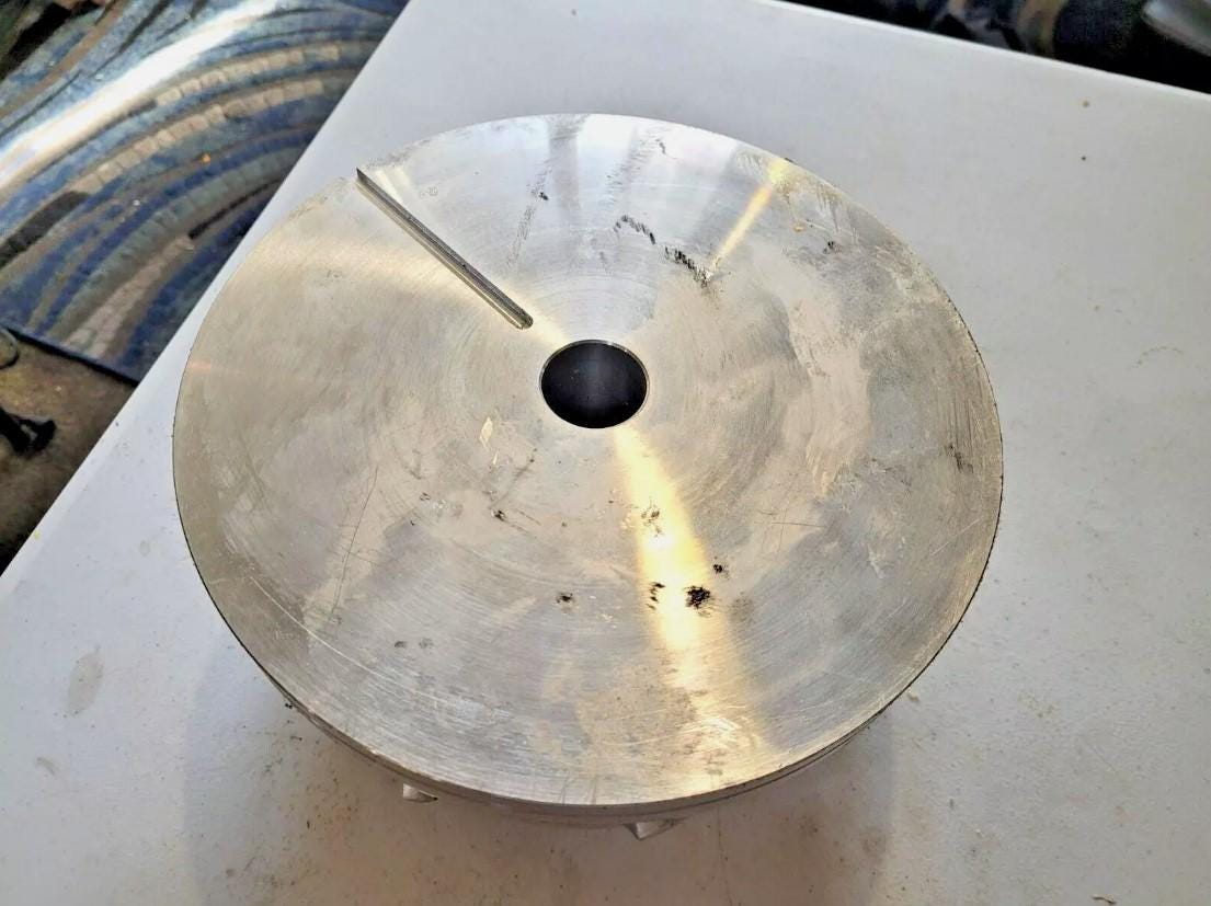 1 Piece Forged Expander Wheel Made of 7075 Aerospace Aluminum for ...