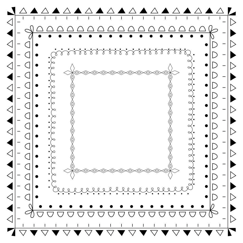 Vector Decorative Frames, Square Frames, Rectngle Frames, Digital Card ...