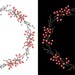 Hand Painted Watercolor Winter Wreaths for Greeting Card, Digital Card ...