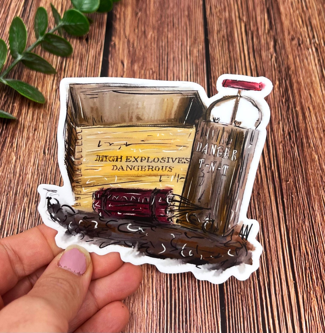 Dynamite Vinyl Decal Sticker - Etsy