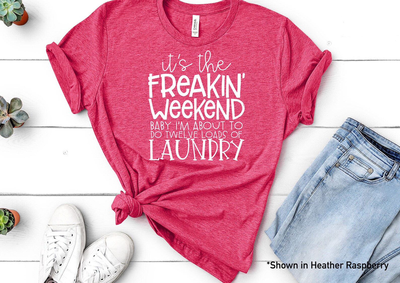 Its the Freakin Weekend Baby Bella Canvas Short Sleeve Tee - Etsy