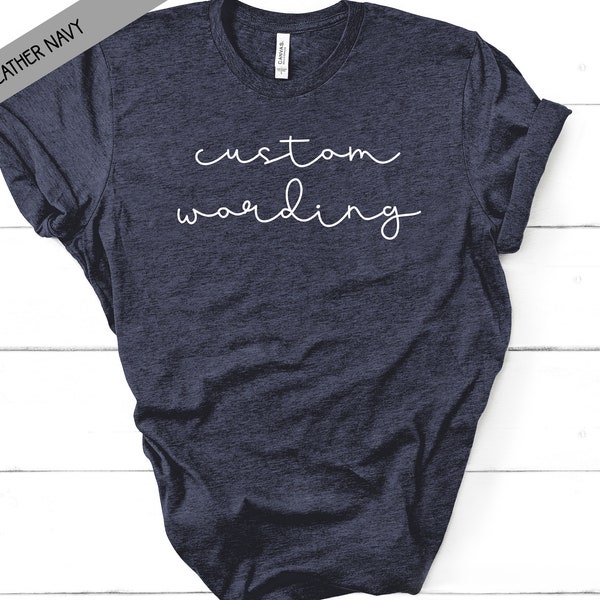 Custom Wording - Etsy
