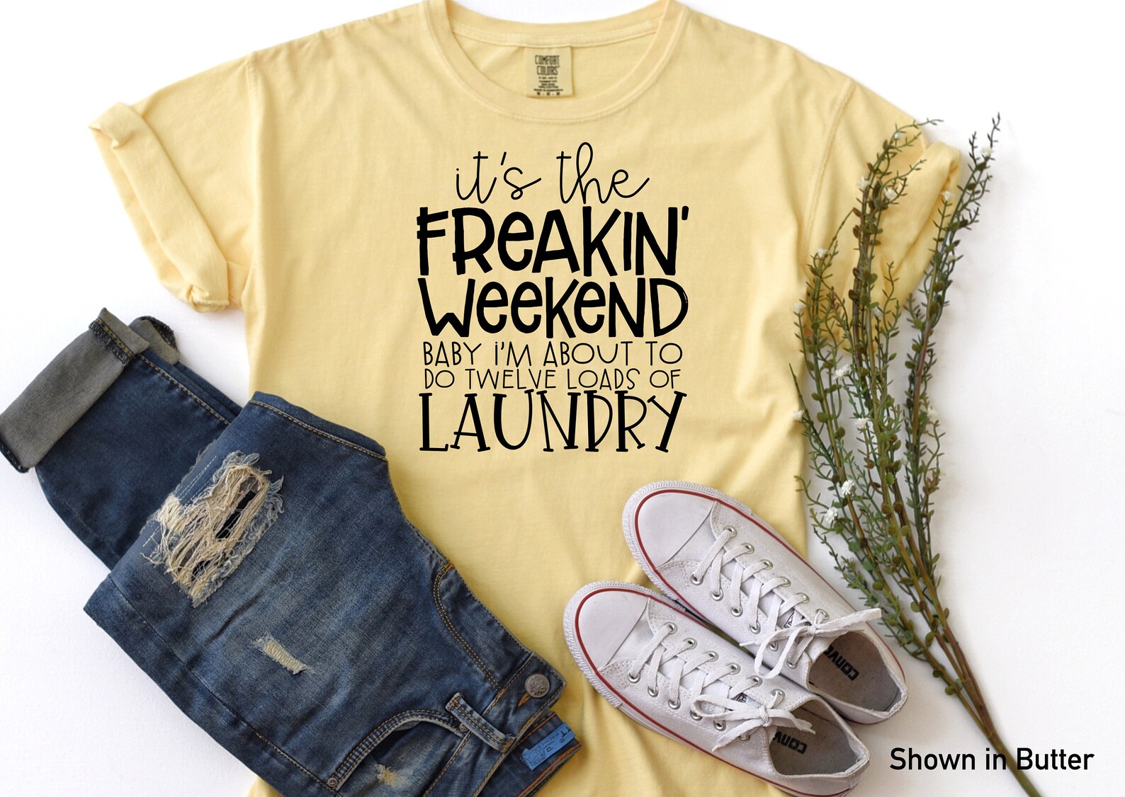 Its the Freakin Weekend Baby Comfort Color Comfort Color | Etsy