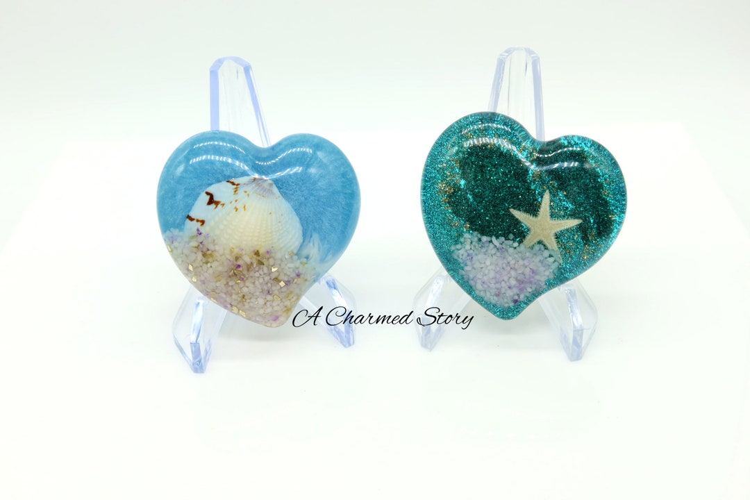 Ocean Themed Resin Paperweight | Home Décor | Office Décor | Home ...