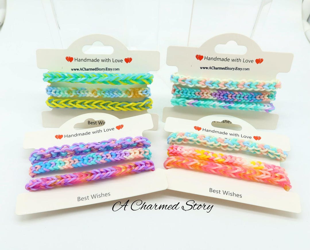 Rubber Band Bracelet Set | Loom Bracelet | Summer Jewelry | Friendship ...
