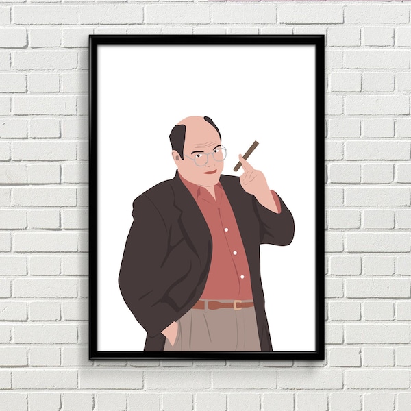 Costanza Poster - Etsy